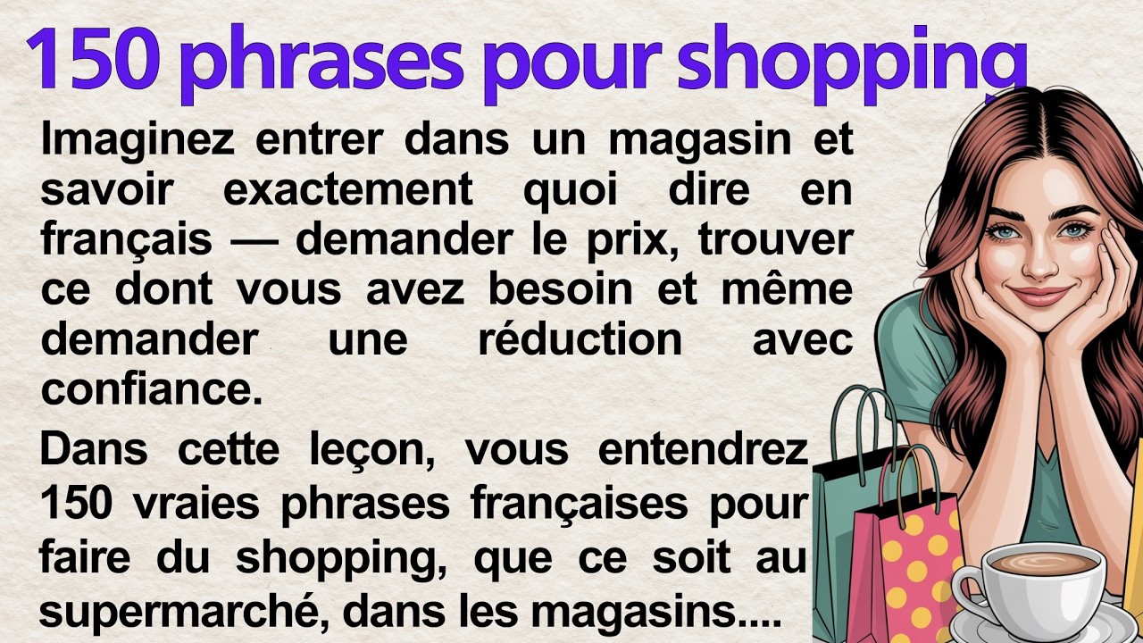 150 Essential French Sentences for Shopping & Services | Frenchy Tales ...