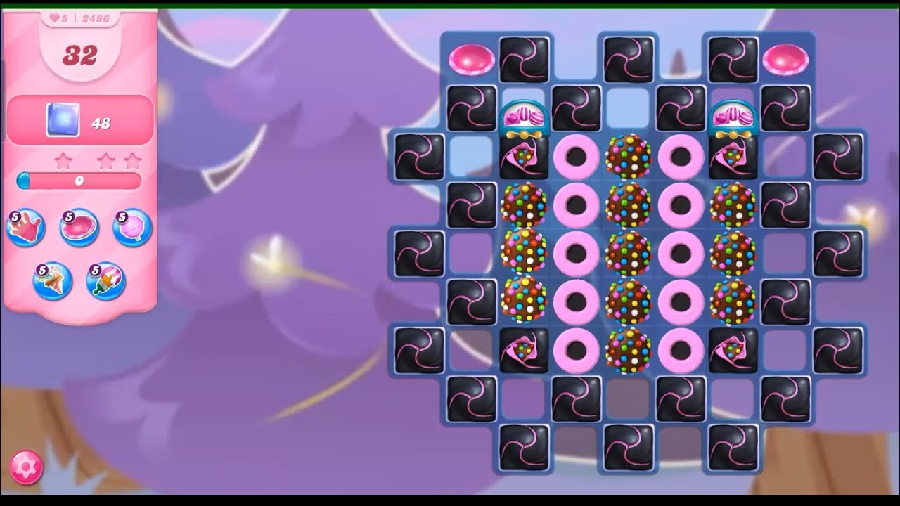 Candy crush saga level 2486 special edition - YouTube