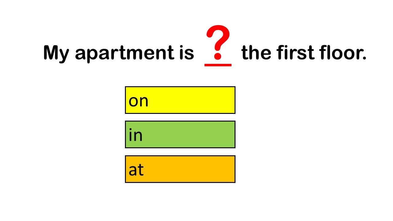 Preposition at, on, in (PLACE)| Grammar Quiz #grammarquiz #grammartest ...