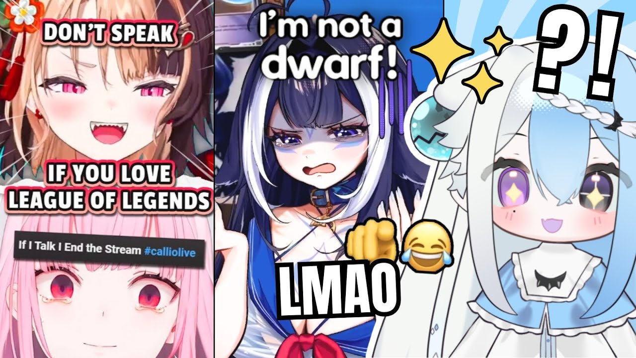 Vtubers being ABSOLUTE GIRLFAILURES | Aquwa Reacts to Your Vtuber Clips ...