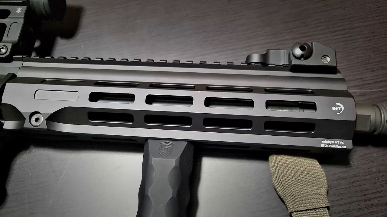B&T HK416A5 M-Lok Handguard Review - YouTube