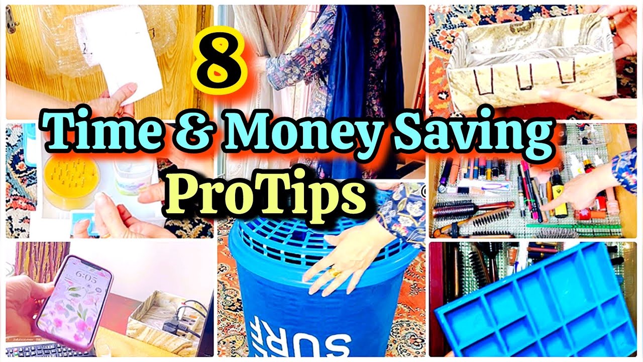 8-Time & Space Saving ProTips ️For Homemakers | Smartly Save Ur Time ...
