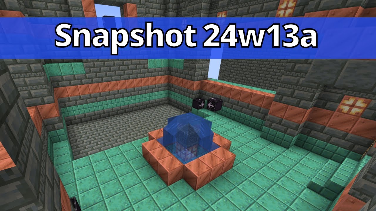 Snapshot 24w13a – Cambios a estructuras y loot tables de Trial Chambers ...