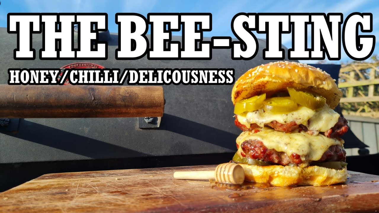 How-to make the BEE-STING Burger / Our Favourite burger EVER!!! 4K - YouTube