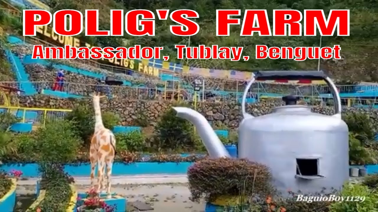 The POLIG'S FARM OF TUBLAY, BENGUET - YouTube