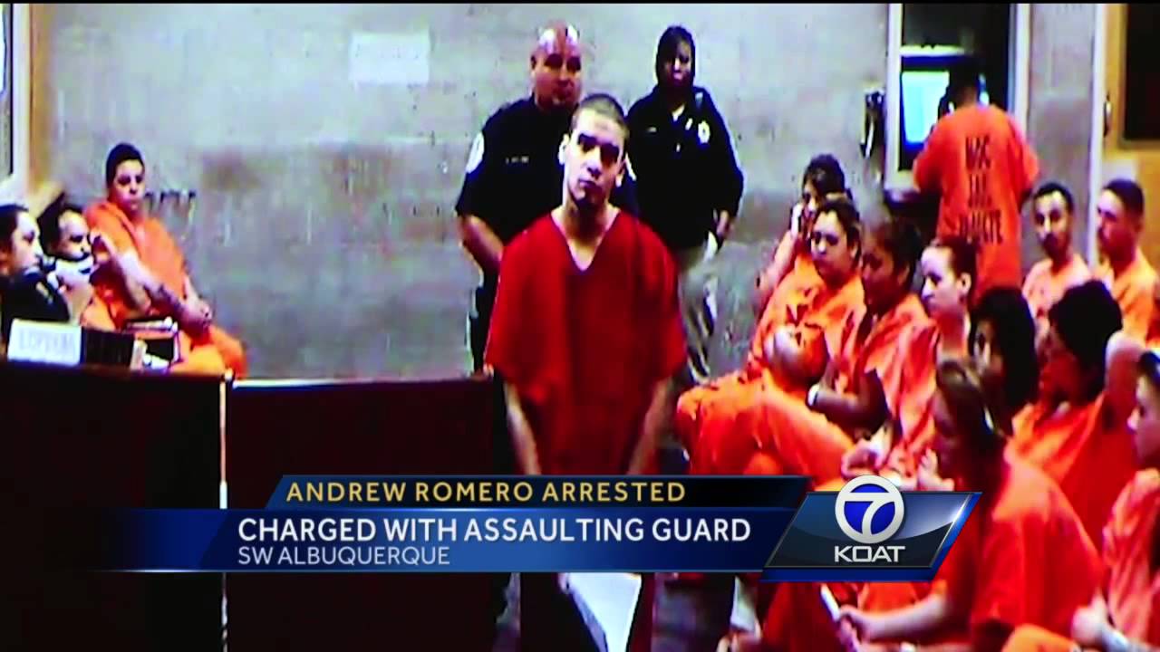 Andrew Romero Arrested: Charged with Assaulting Guard - YouTube