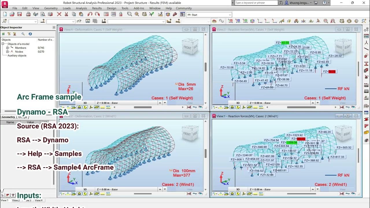 Automation Design Workflow Using Revit - Dynamo - Robot Structural ...