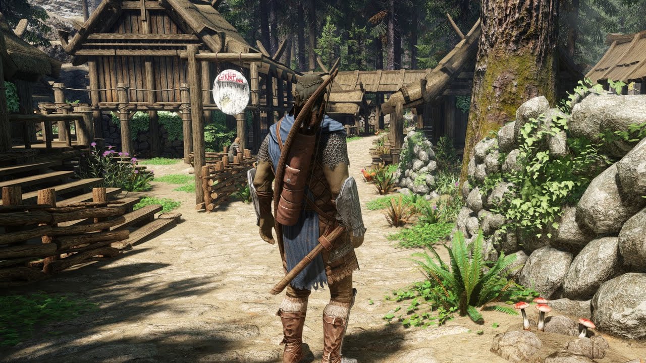 Skyrim ELDERGLEAM | Ultra Modded Gameplay | Modlist - YouTube