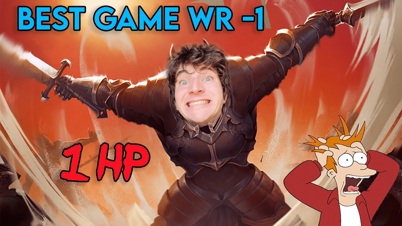 BEST GAME WR ep1 : 1 HP vs SKILL button - YouTube