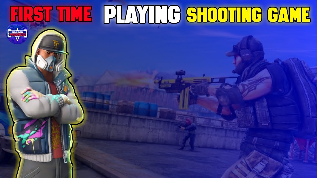 First time playing shooting game ep1 - YouTube