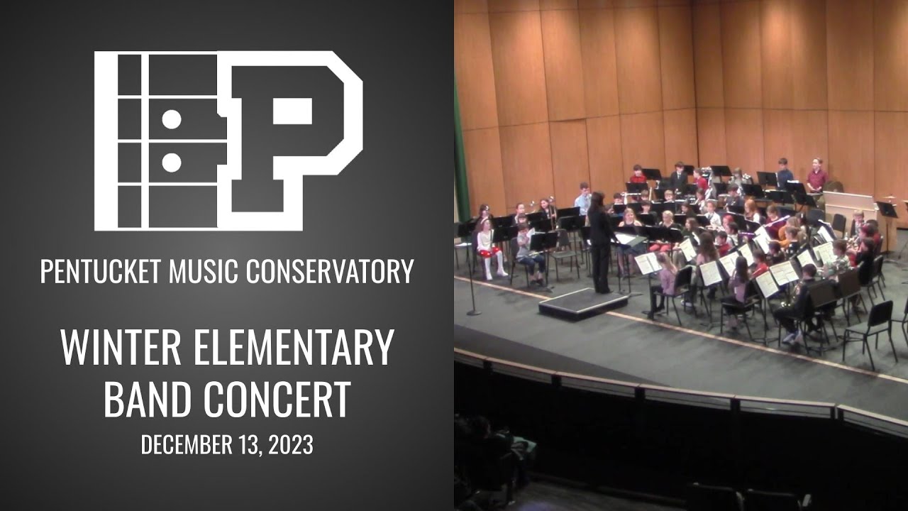 Elementary Band - Pentucket Winter Concert Series 2023 - YouTube