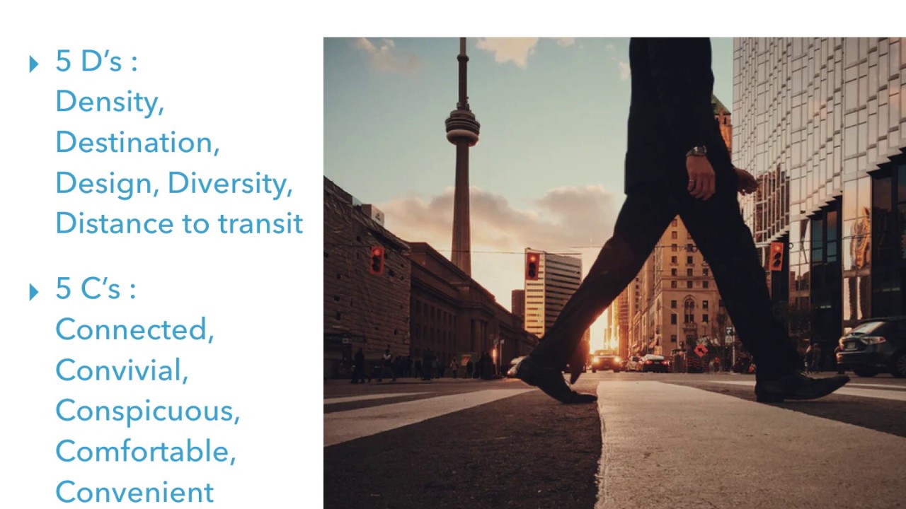 Urban Design - Walkability - YouTube