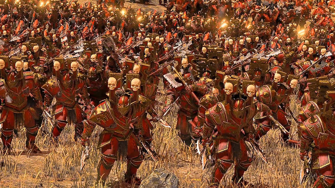Exalted Blood Thirster Attack Dragon-Blooded Shugengan Lord | Total War ...
