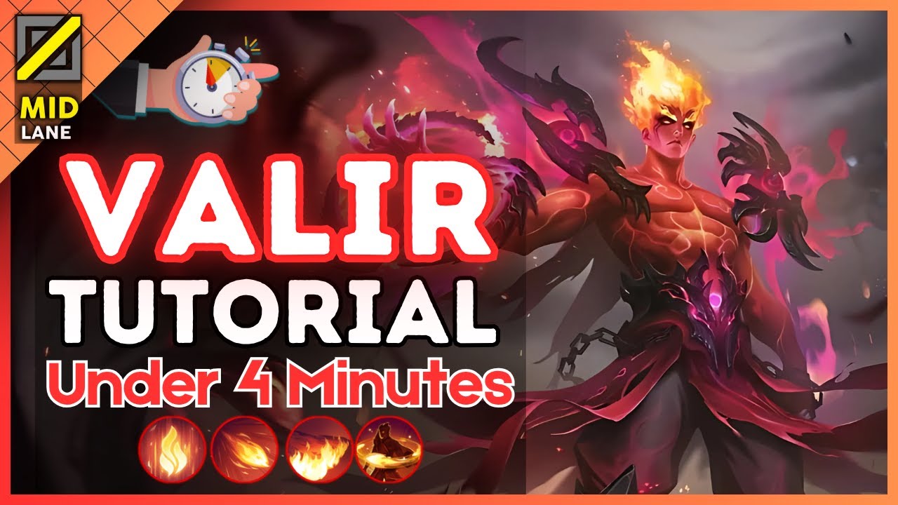 4-Minute Valir Tutorial in the Mid Lane || (MLBB S37) 2025 - YouTube