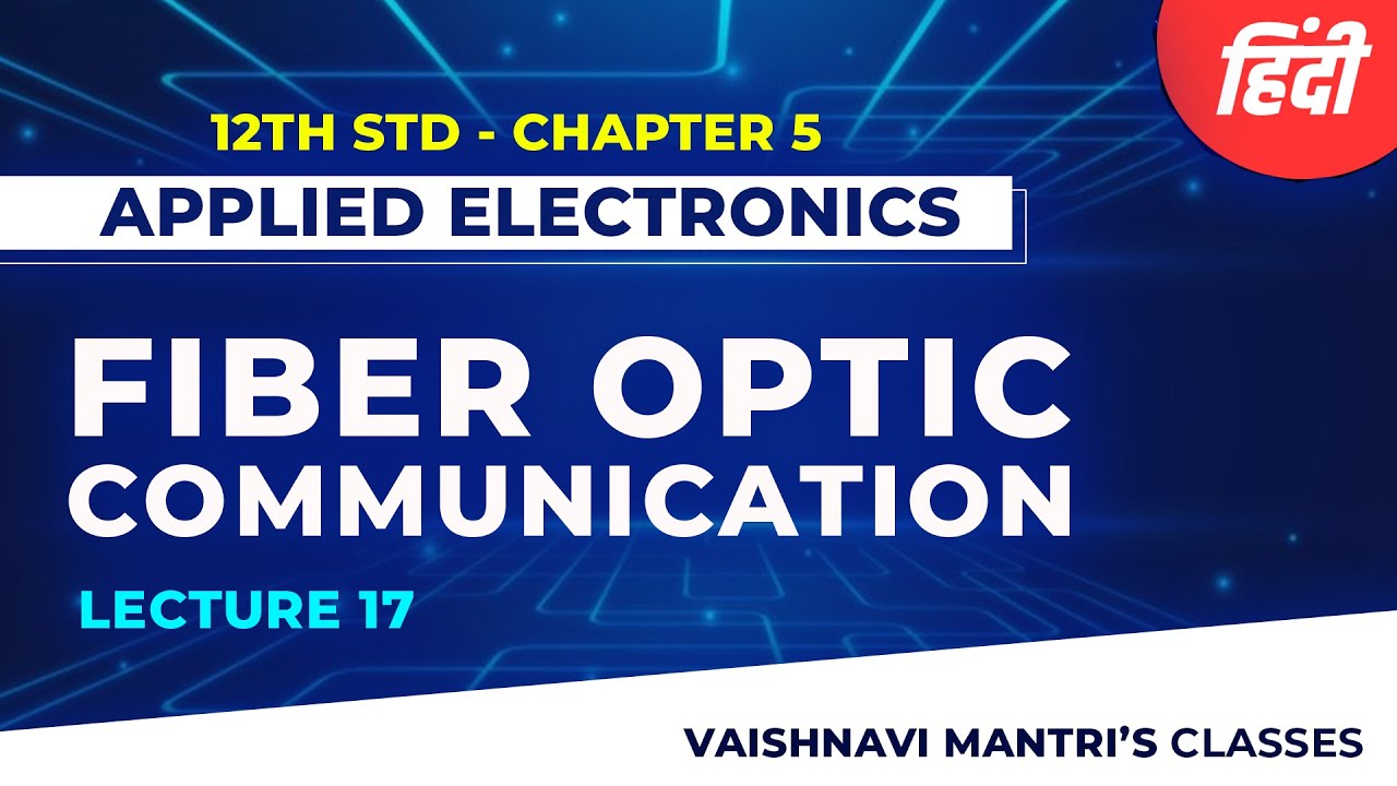 Ch.5 Modern Electronic Communication|Block Diagram of Fiber Optic ...
