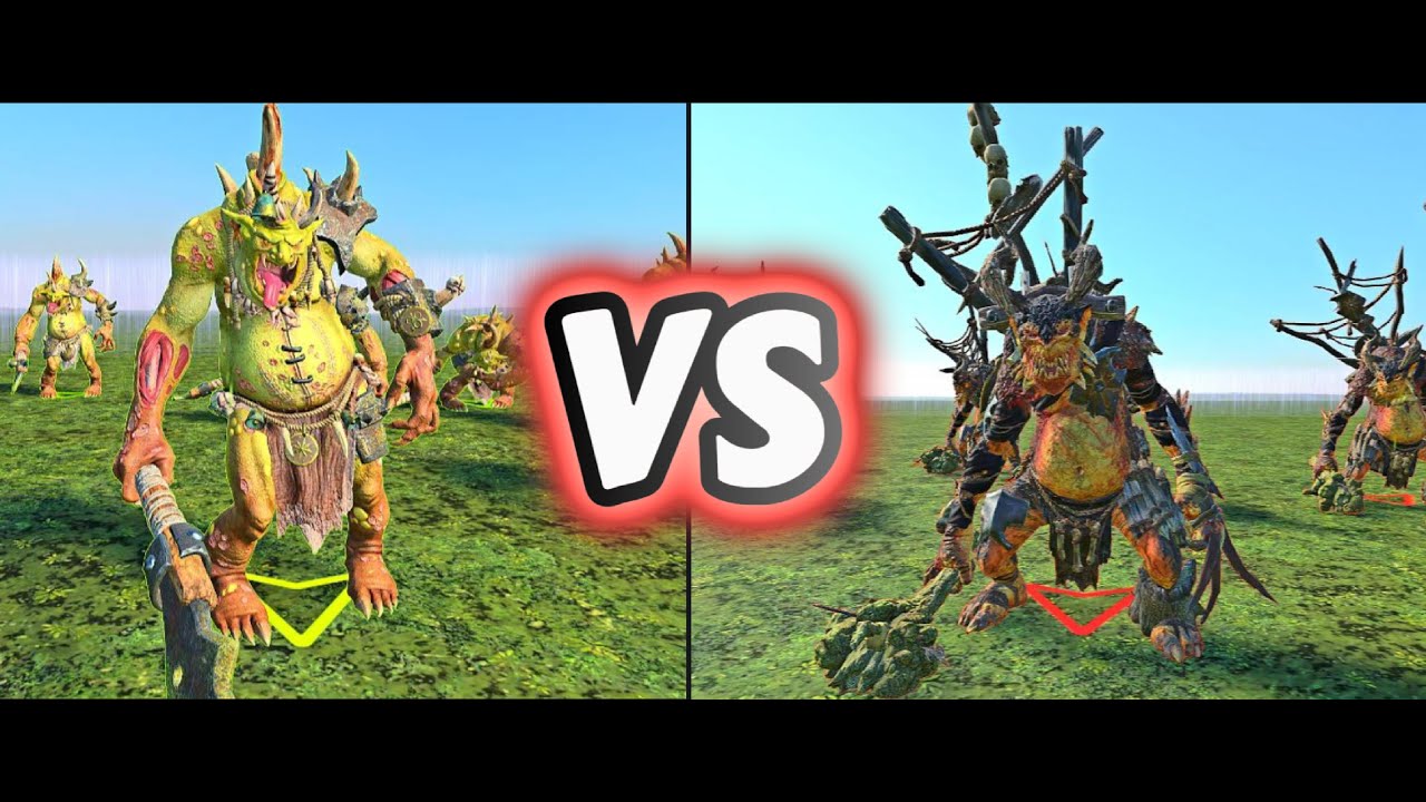 Who Will Win? Bile Trolls or Chaos Trolls (Armoured) in Warhammer Total ...