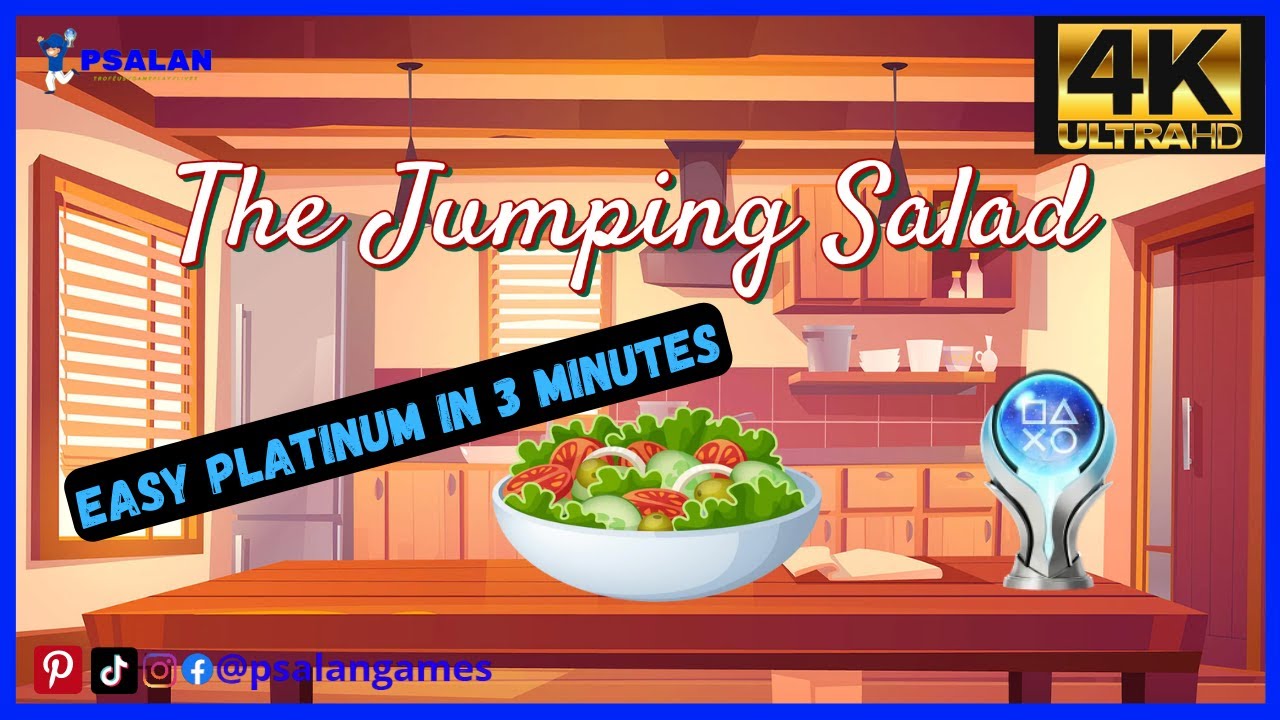 🏆The Jumping Salad - Easy Platinum in 3 Minutes - YouTube
