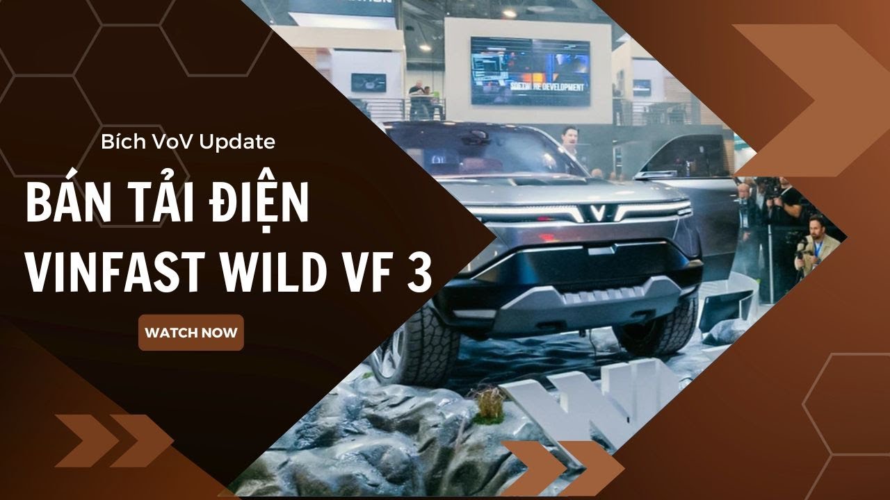 Bán tải điện Vinfast VF 3 Concept ra mắt cực ấn tượng tại CS2024 - YouTube