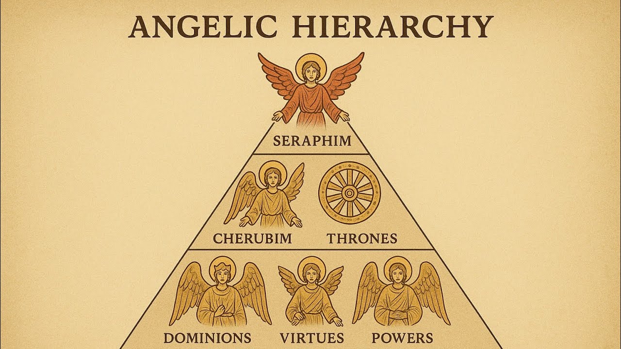 Every Hierarchy of Angels Explained | From Seraphim to Archangels - YouTube
