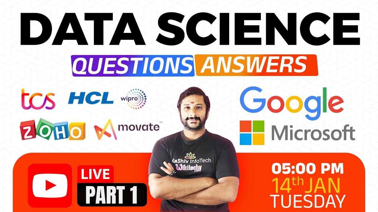 Data Science Interview Questions And Answers Part 1 Datascience Interviewquestions