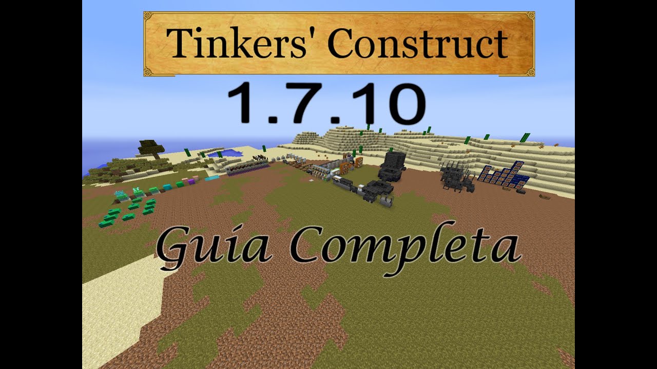 Minecraft Guia Completa Tinkers Construct 1.7.10 - YouTube
