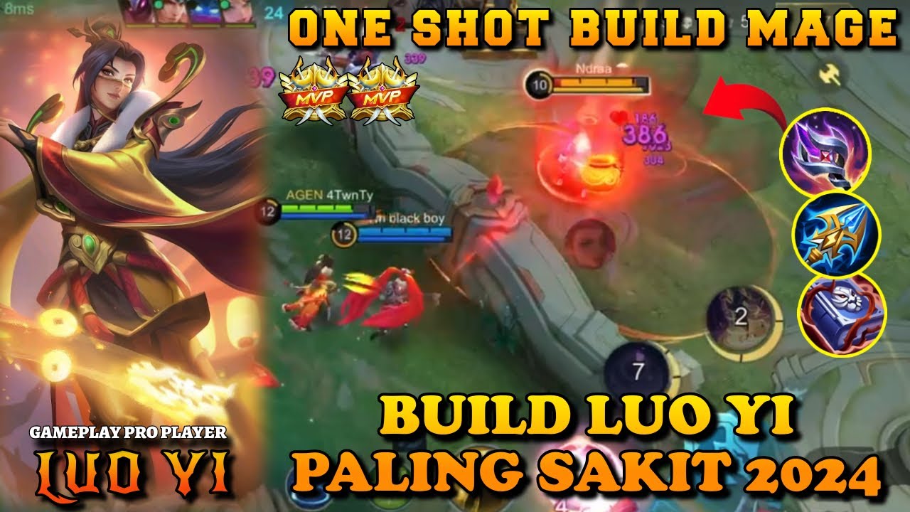 Build Luo Yi Paling Sakit 2024 Luo Yi Gameplay Pro Player Tutor Luo Yi ...