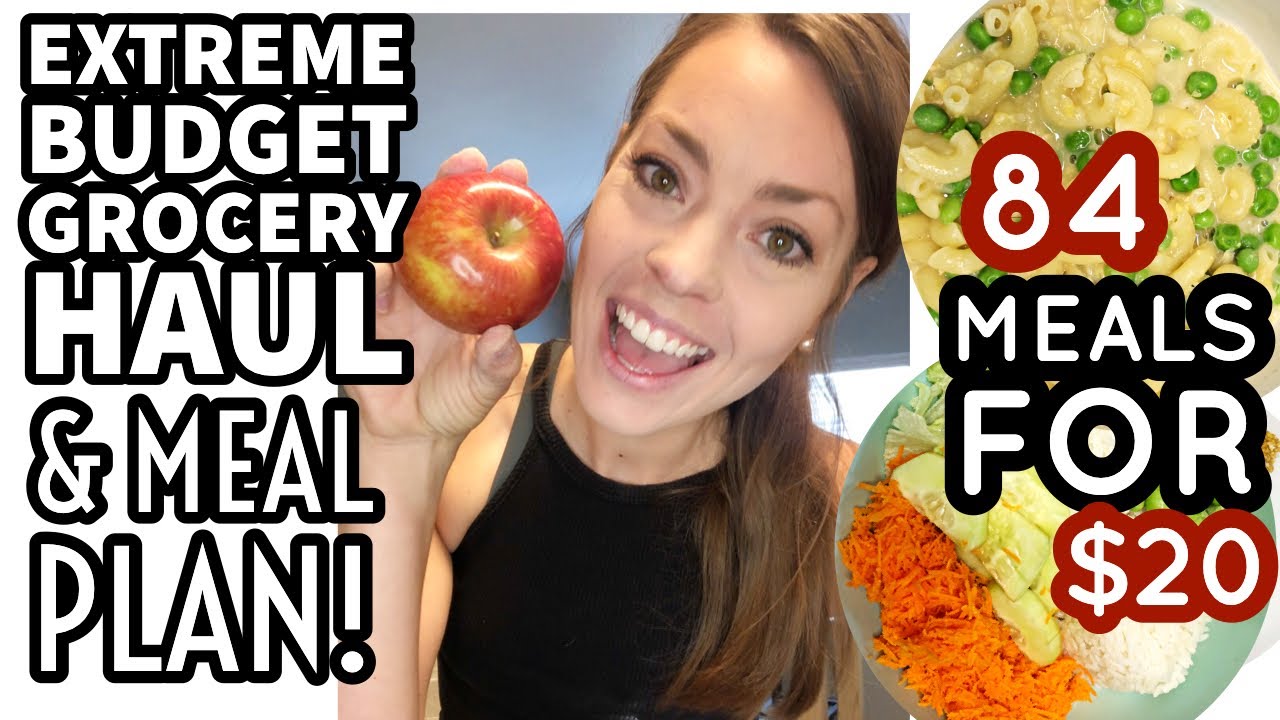 EXTREME BUDGET GROCERY HAUL MEAL PLAN 84 Meals For 20 Vegan On A extreme-budget-grocery-haul-meal-plan-84-meals-for-20-vegan-on-a