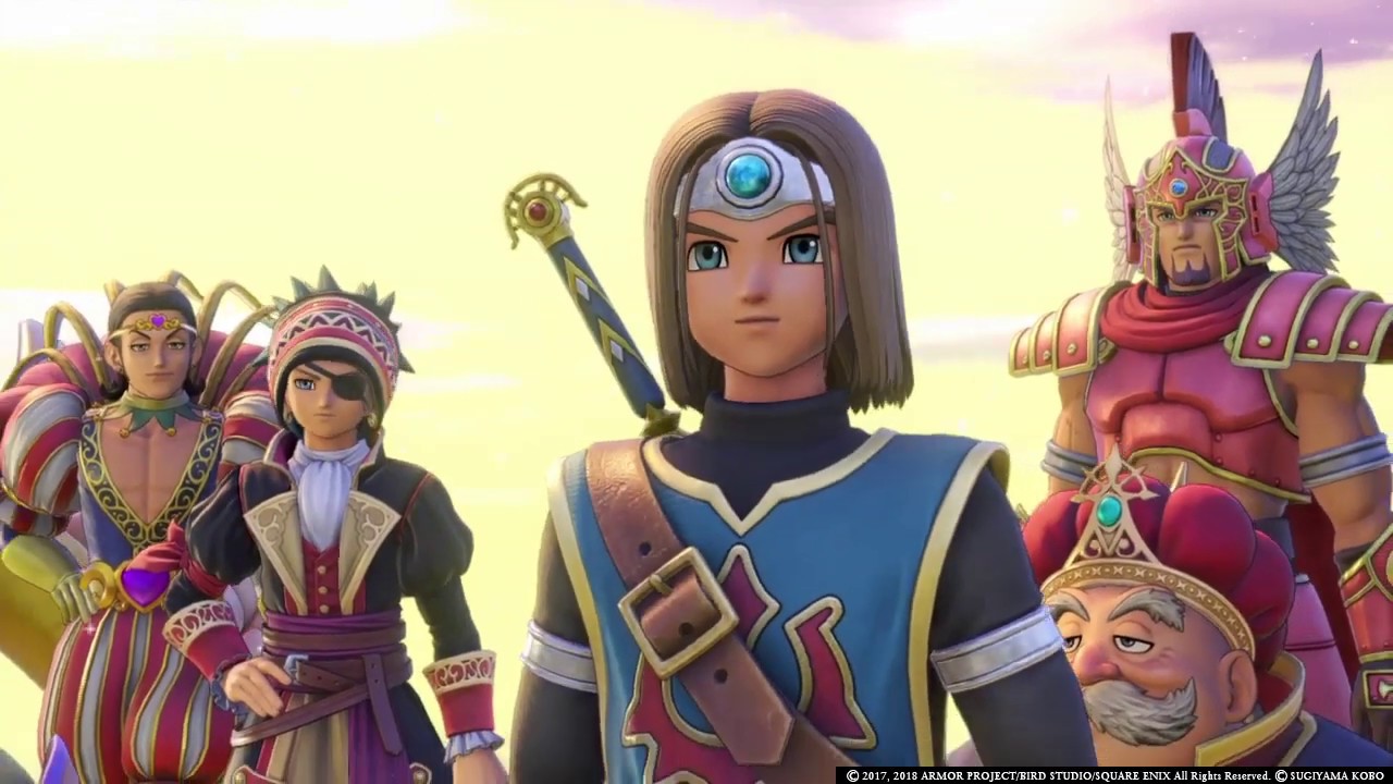 DQ:XI - Act 3 Final Boss + Restoring Serenica All cutscenes - YouTube