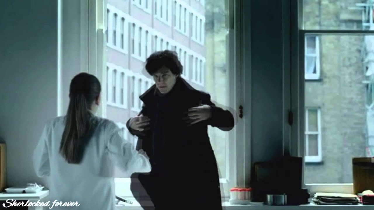 Sherlock | The Empty Hearse | Sherlock kisses Molly - YouTube