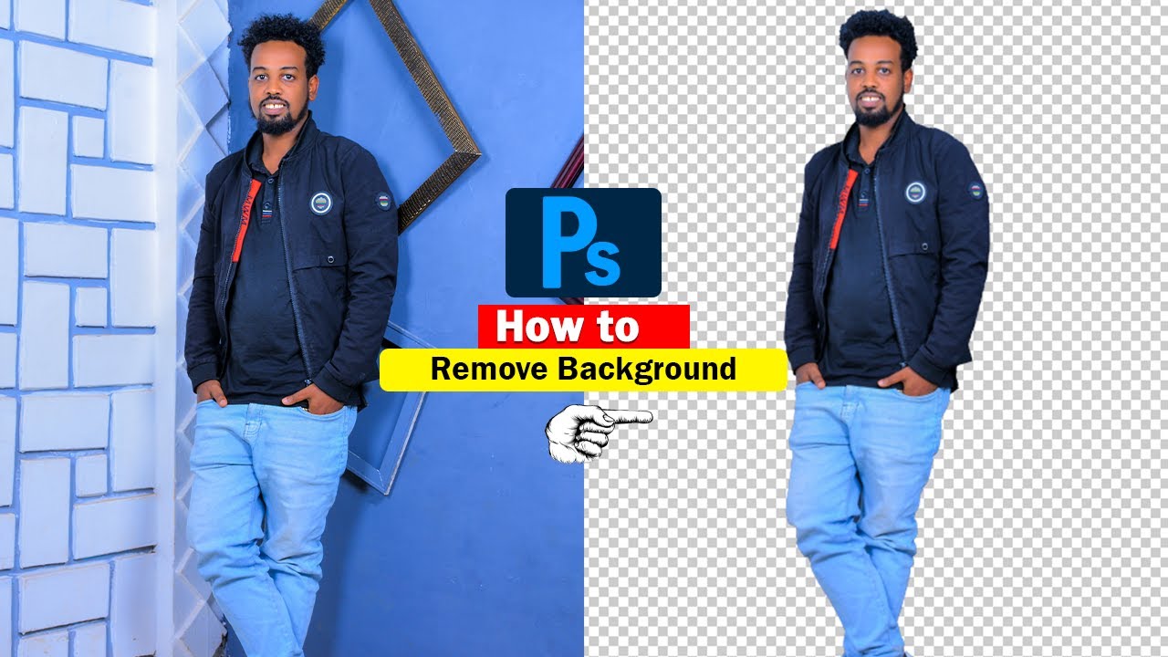 How To Remove a Background In Photoshop [For Beginners] - YouTube