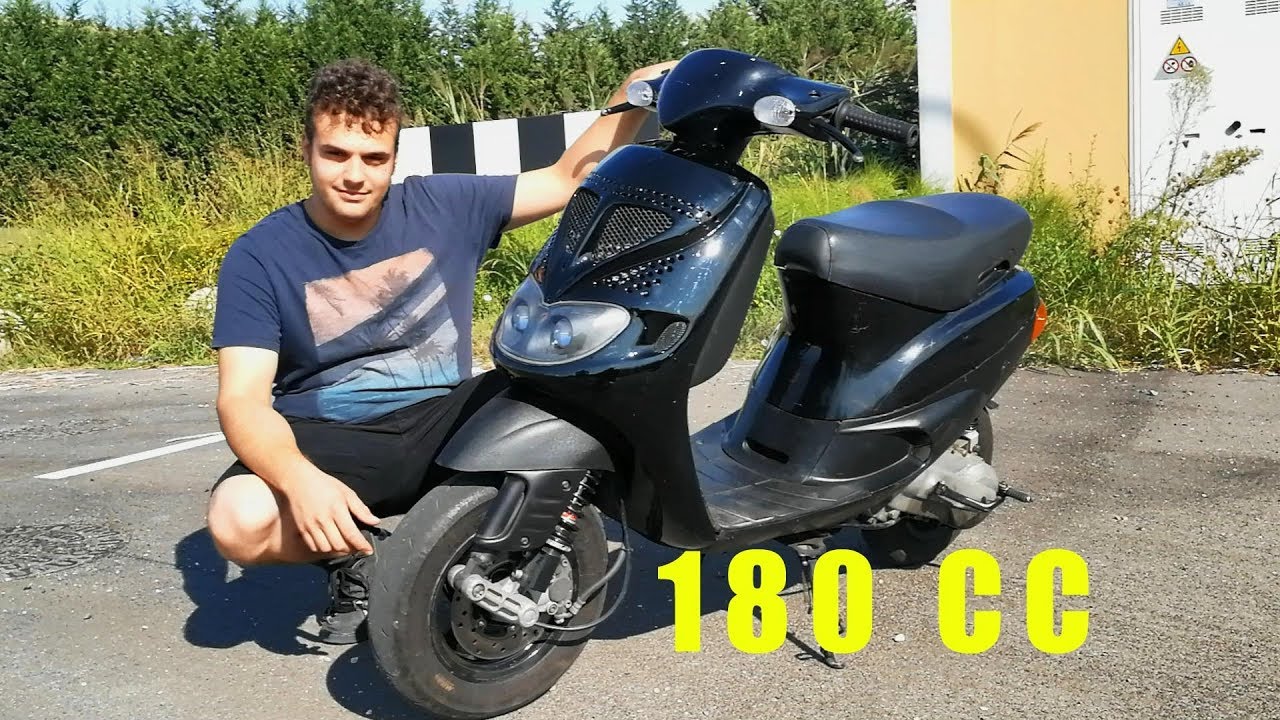 PRESENTAZIONE ZIP Sp 172cc MALOSSI MATTEO FINITO 2T SOUND - YouTube