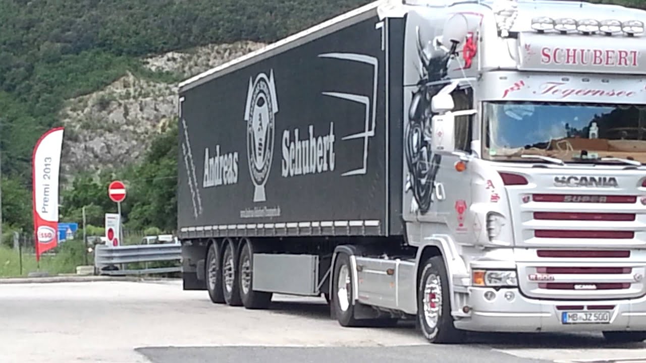 SCANIA R500 ANDREAS SCHUBERT - YouTube