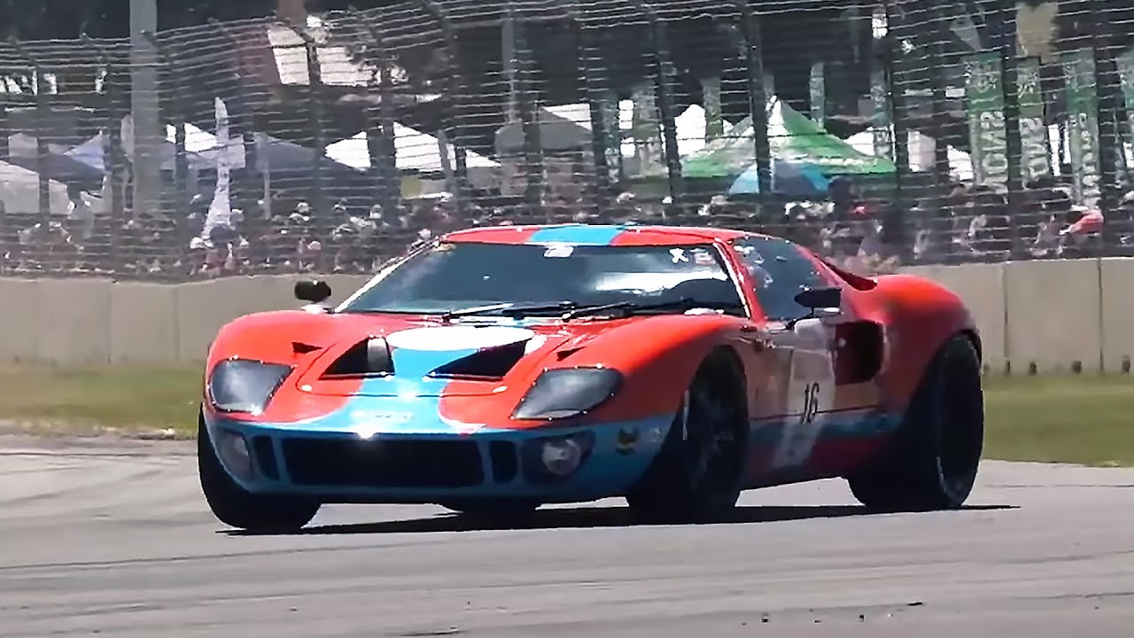 Ford GT40 Mk I - Pure Sound - YouTube