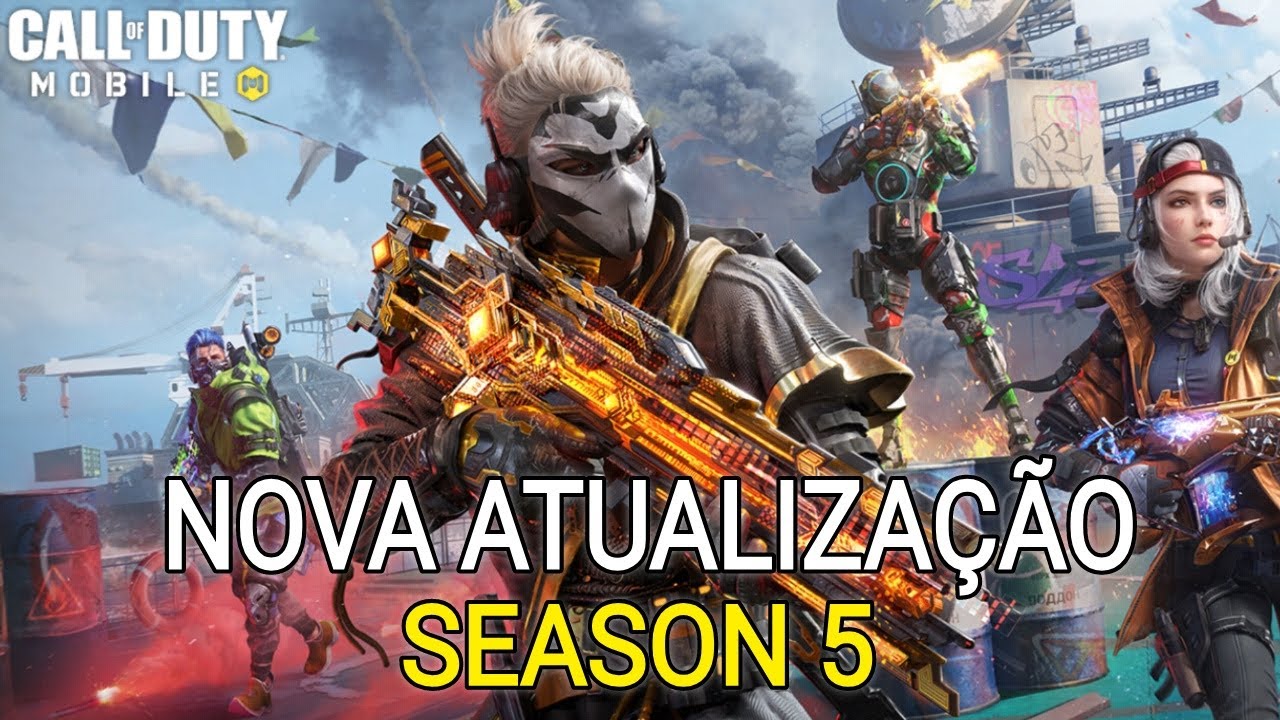 NOVA ATUALIZAÇÃO DO COD MOBILE - SEASON 5 - YouTube