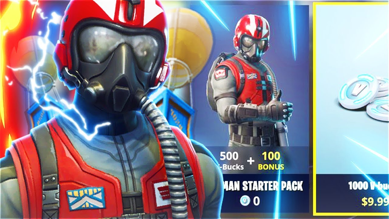 New FREE WINGMAN Starter Pack! New WINGMAN STARTER PACK In Fortnite ...