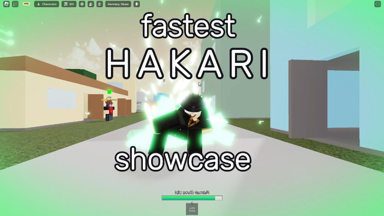 Jujutsu Shenanigans Fastest Hakari Showcase Youtube