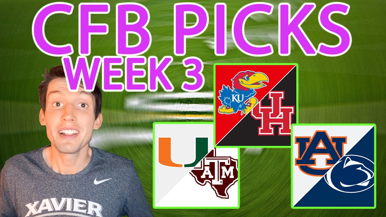 Week 2 College Football Picks - YouTube