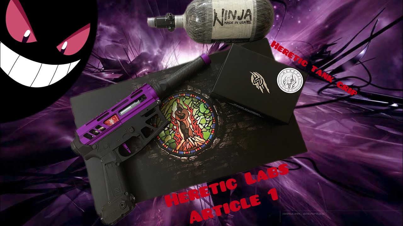 Heretic Labs Article 1 Tank Grip Installed Casual Gameplay at Evike ...