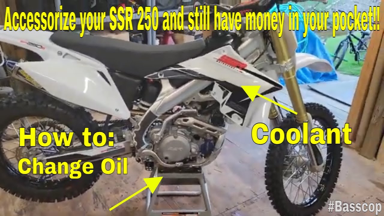 Accessorize your SSR 250 and still have money in your pocket!! | How to ...