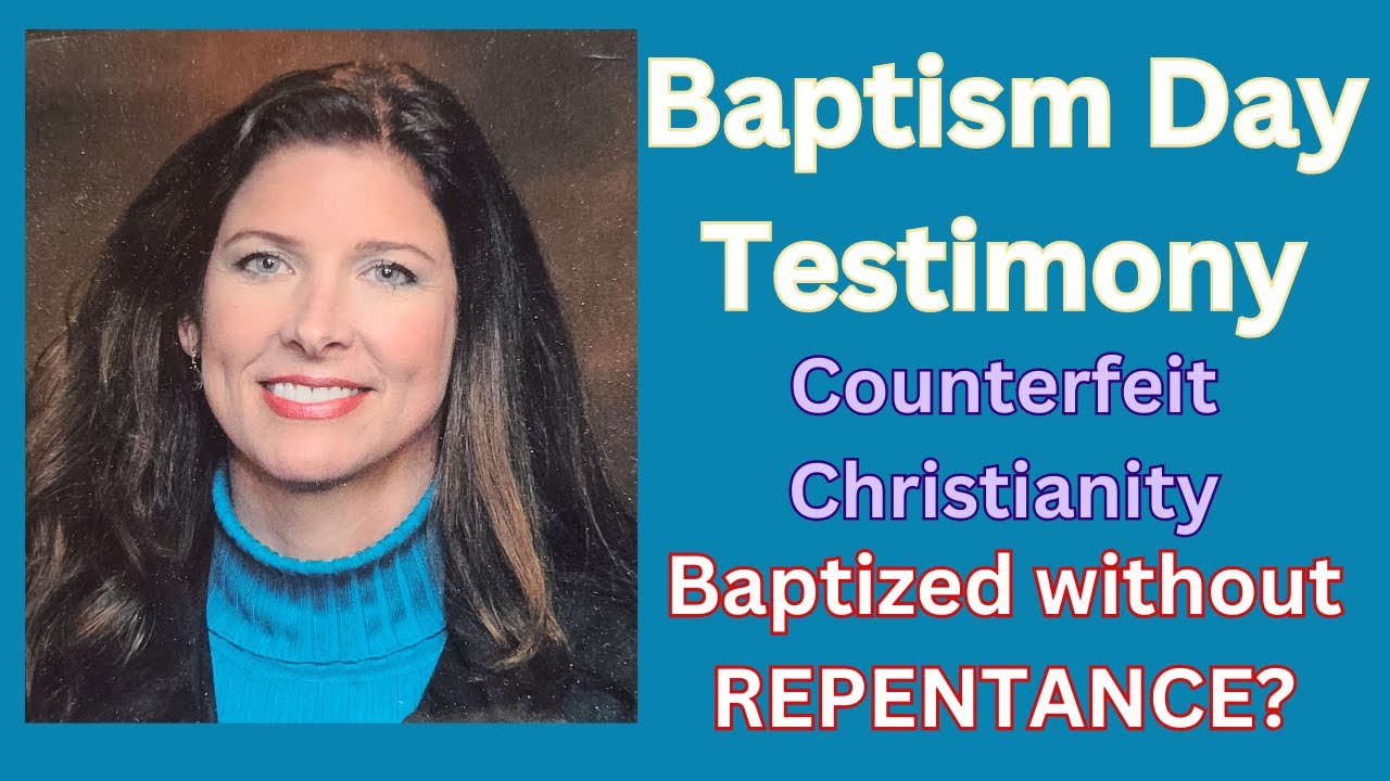 My Baptism Day, How to Be Born Again? Why Be Baptized Again? Hearing ...