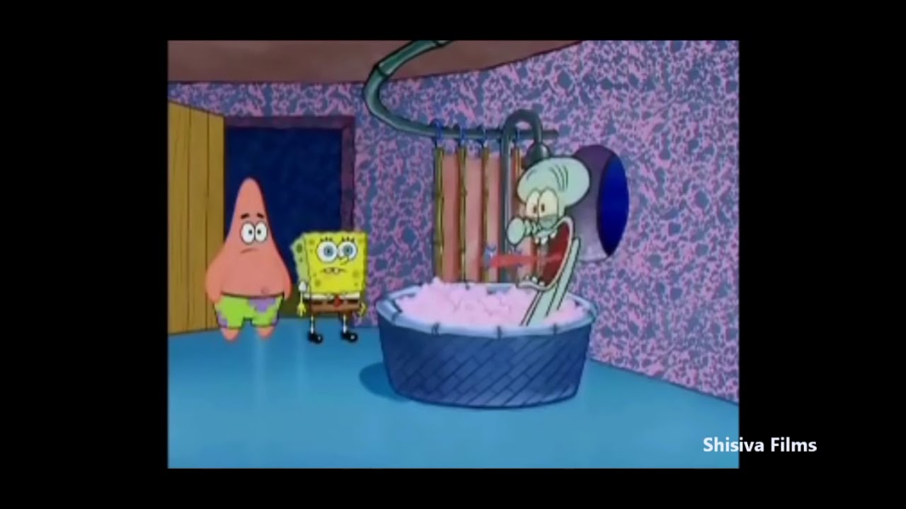 Squidward Shocked Moment - YouTube
