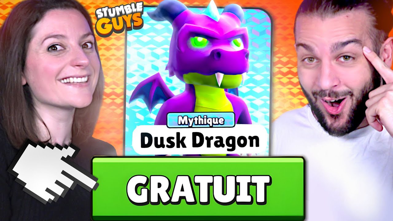 ON DÉBLOQUE LE SKIN MYTHIQUE DUSK DRAGON ! STUMBLE GUYS - YouTube