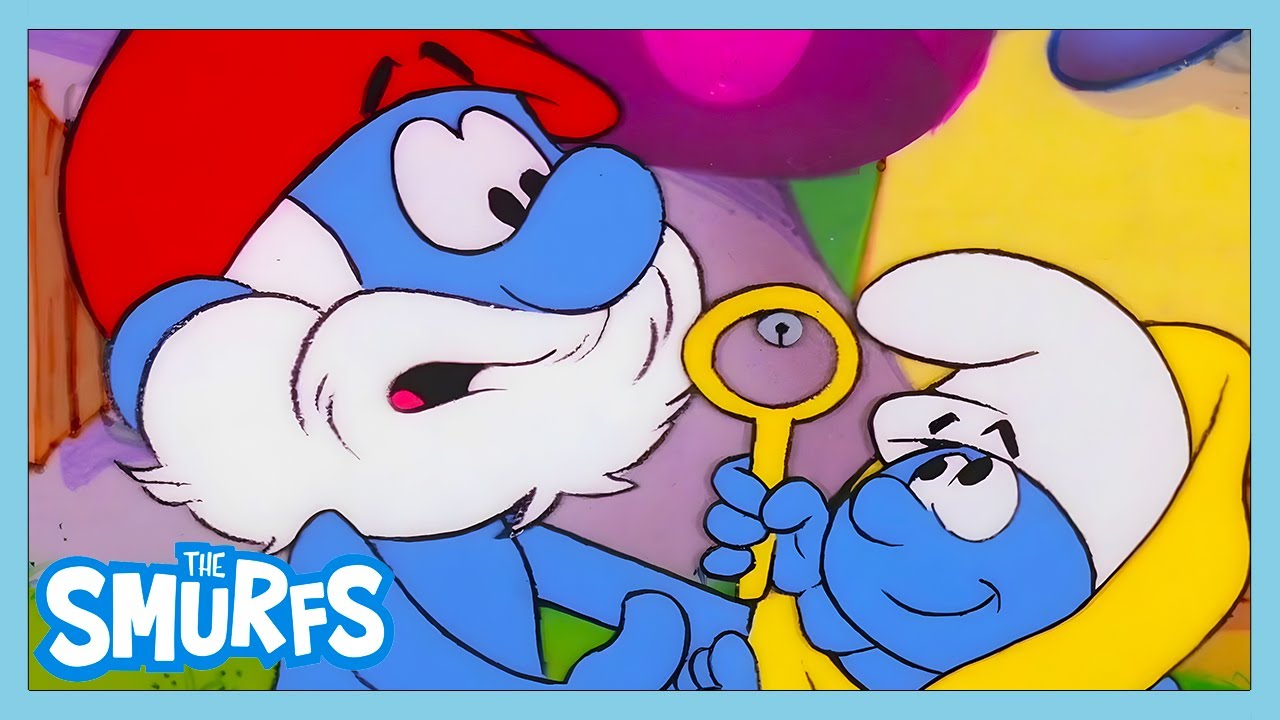 ¡Ha nacido un bebé pitufo! | Los Pitufos | WildBrain Historias De Miedo ...