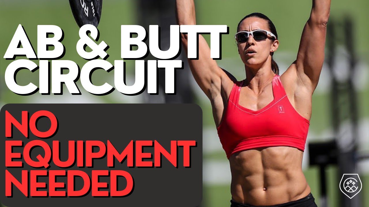 Core circuit workout to define abs and butt - YouTube