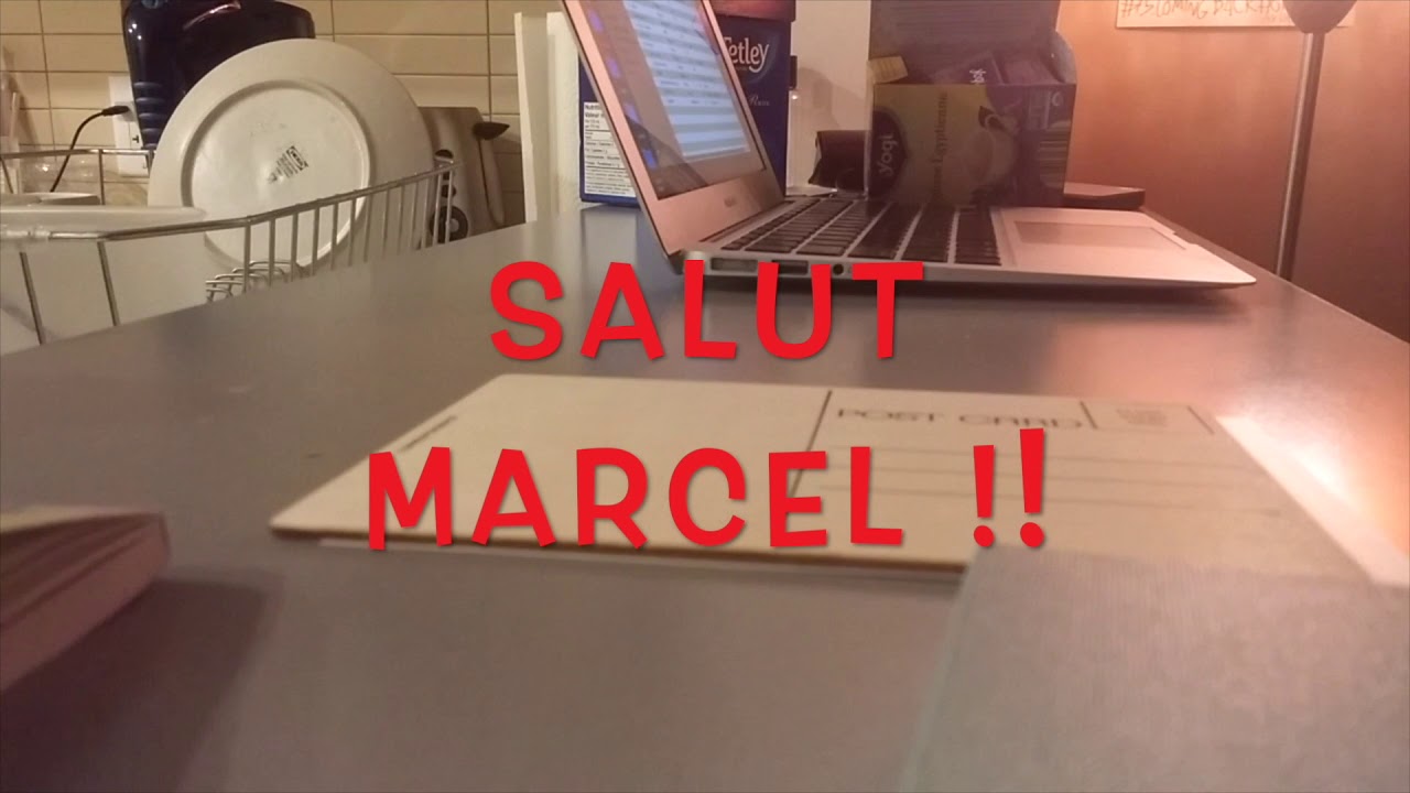 Making a DIY Happy Birthday Postcard for Marcel | DIY POSTCARDS | MAIL ...