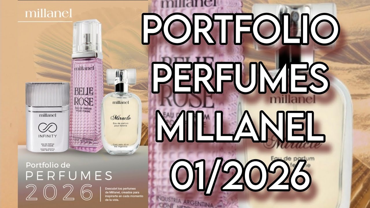 PORTFOLIO PERFUMES MILLANEL CAMPAÑA 01/2026 - YouTube