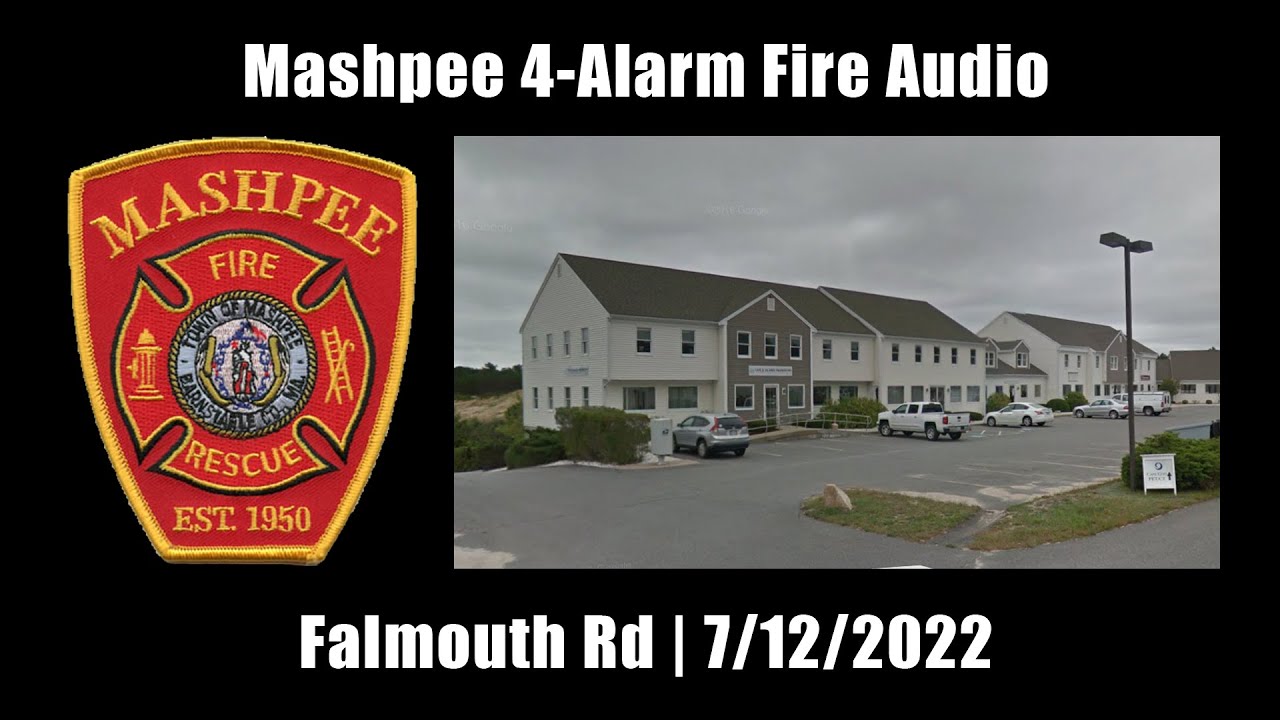 Mashpee 4-Alarm Fire Audio 7/12/2022 [Massachusetts] - YouTube