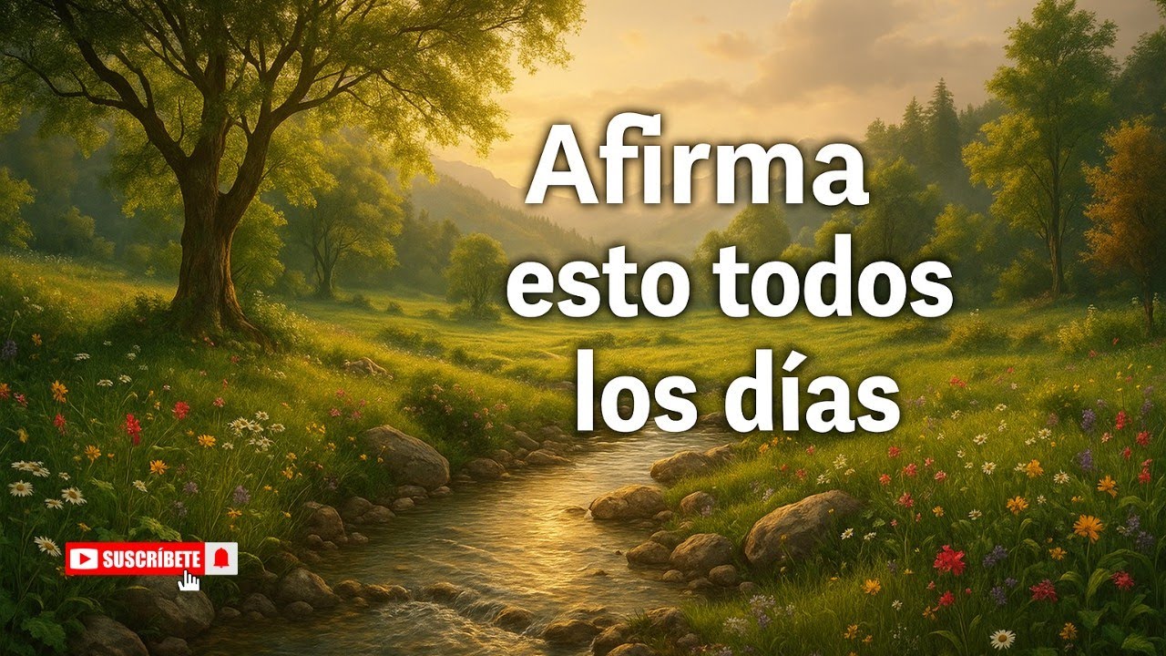 Afirma esto cada día y tu vida comenzará a cambiar 🙏 - YouTube