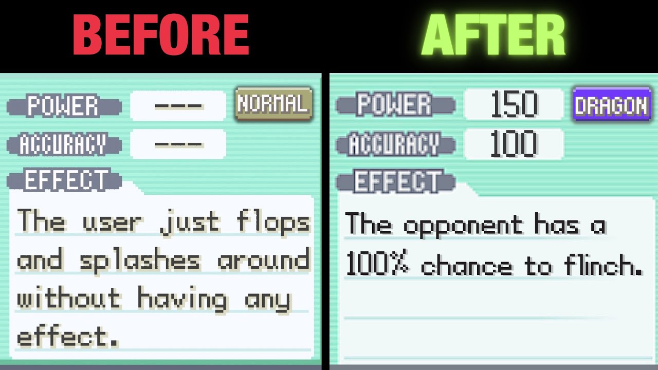 I Made EVERY Pokemon Move Random - YouTube