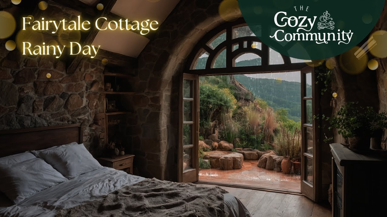 Enjoy Cozy Sounds of Rain in a Magical Summer Cottage | Relax to the ...